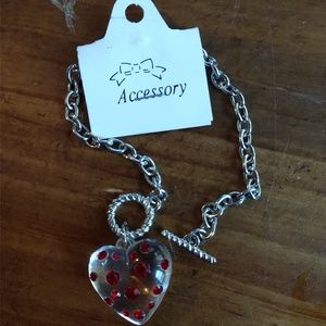 Jewelry | Nwt Super Cute Heart Bracelet | Poshmark